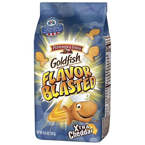 Pepperidge Farm Goldfish Flavor Blasted Xtra Cheddar Baked Snack