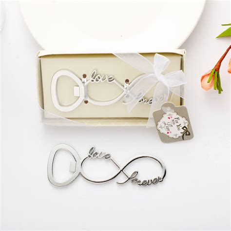 Badu Bg Love Forever Сватбени сувенири за гости Отварачка за бутилки за бира Подаръци Сплав на