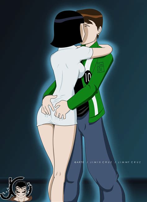 Rule 34 Asian Ass Grab Ben 10 Ben 10 Alien Force Ben Tennyson Canon Couple Duo Emma Erotic