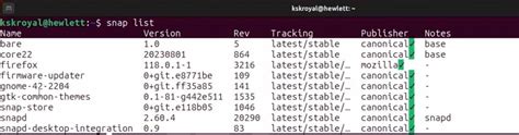 How To Remove Snap Packages From Ubuntu ‣ Kskroyal