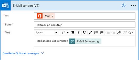 Ppedv Team Blog Power Virtual Agents Pva Bot Sendet Bestätigung An