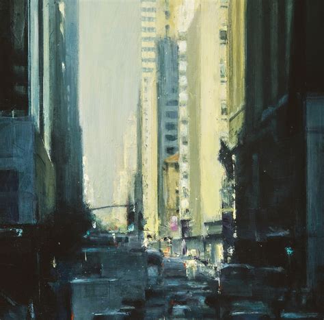Ben Aronson Artist Urban Painting City Painting Cityscape
