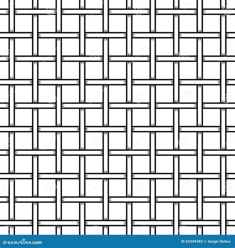 Seamless Cage Texture Wire Mesh Stock Vector Illustration Of Black