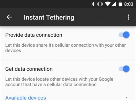 Simplified Connection Sharing Comes To Android With Instant Tethering BetaNews