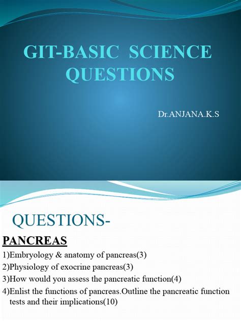git basic science questions pdf