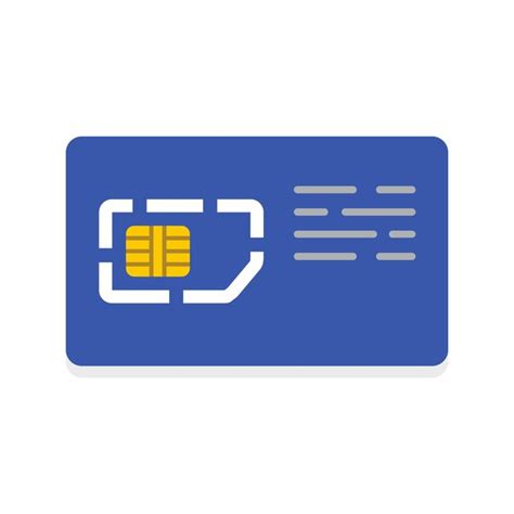 Premium Vector Mobile Sim Card Icon Flat Illustration Of Mobile Sim Card Vector Icon For Web