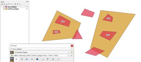 Labeling QGIS Put A Label Only On Selected Polygons Geographic Information Systems Stack