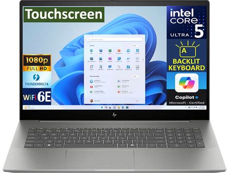 HP ENVY 17t Cw100 Laptop Intel Ultra 5 125H 14 Core 16GB DDR5 5600MHz