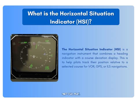 Horizontal Situation Indicator Simplifying Aircraft Navigation