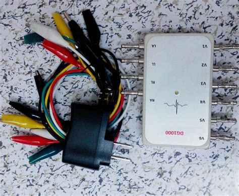 Simulador De Sinal De Pulso Dg1000 Do Simulador De Sinal Do Ecg Do Gerador Ecg
