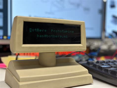 Epson Escpos Terminal Geeft Via Rs232 Dynamisch Teksten Vanuit De Arduino Weer Botberg