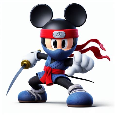 Ninja Mickey Mouse By Blqckheart On Deviantart
