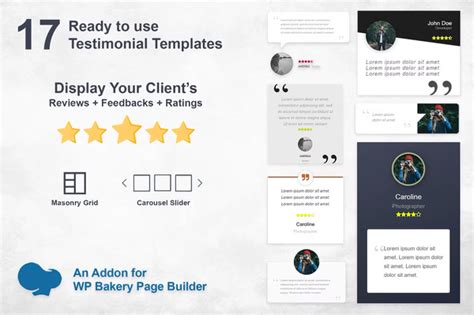Testimonials Slider And Grid Wpbakery Addon