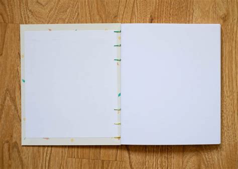 Pokemon Leafeon Coptic Stitch Binding Sketchbook Ting Fen Zheng