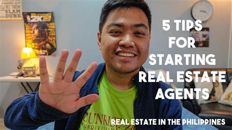 5 Tips For Starting Real Estate Agents Philippines Youtube