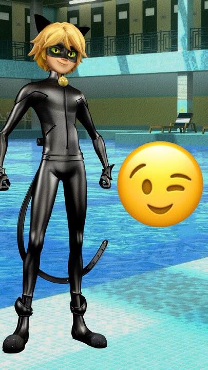 Miraculous Characters As Winking Ladybugandcatnoir Miraculous Ladybug Shorts Mlb Tiktok