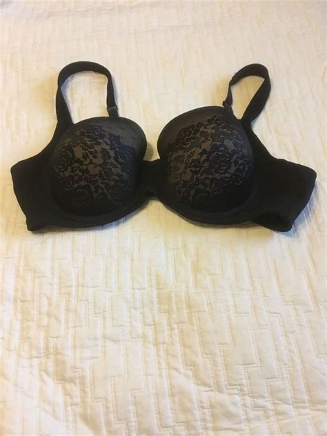 36c Soma Stunning Support Full Coverage Black Lace Tr Gem