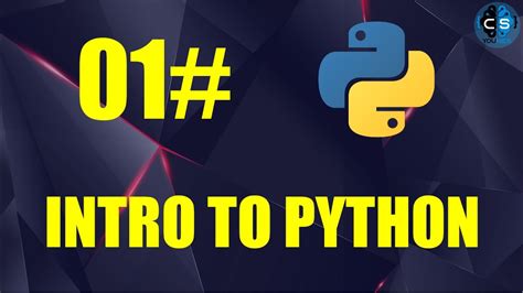 01 Intro To Python مقدمة حول بايثون Youtube