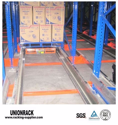 High Speed Warehouse Shelving Systems Automated Pallet Racking System