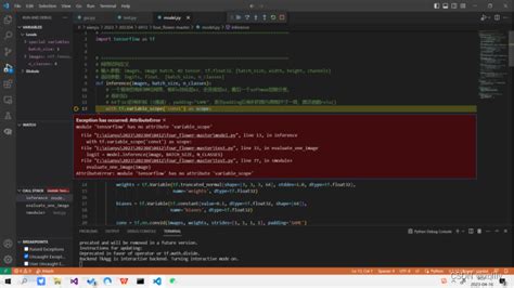 解决module ‘tensorflow‘ Has No Attribute ‘variablescope‘module