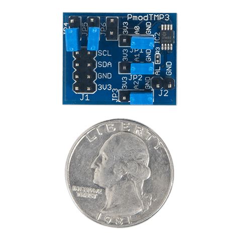 Pmod Tmp3 Digital Temperature Sensor Digilent