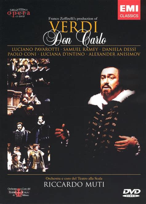 Best Buy Verdi Don Carlo Muti 2 Discs Dvd 1994