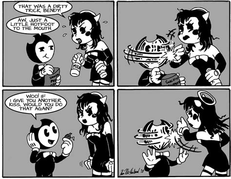 Bendy And Alice Angel In Hot Kisses 2 By Negaduck9 On Deviantart