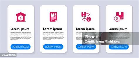 세트 판지 판지 상자 세금 운송장 및 창고 가격 비즈니스 인포그래픽 템플릿입니다 벡터 가격에 대한 스톡 벡터 아트 및 기타 이미지 Istock