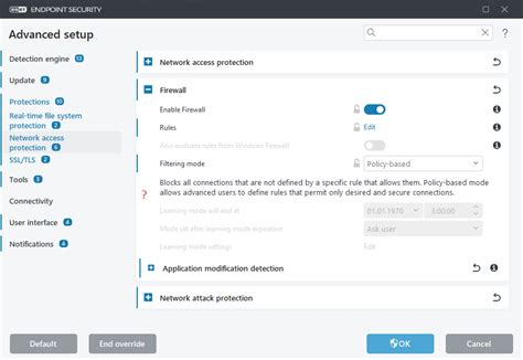 Where Is The Firewall Setting Allowed Services In Eset Endpoint Security 10120460 Eset