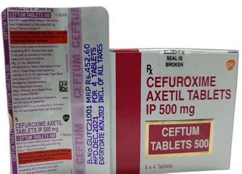 Ceftum 500mg Tablets At Rs 475stripe सेफ्टूम टैबलेट In Amravati Id 2849910524133