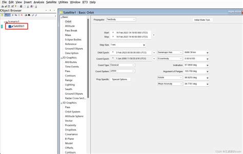 Stk 根据六根数文件导出星下点(二)六根数对应的星下点经纬度示例 Csdn博客 Stk 根据六根数文件导出星下点(二)六根数对应的星下点经纬度示例 Csdn博客