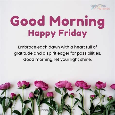 42 Inspiration Good Morning Friday Images And Quotes