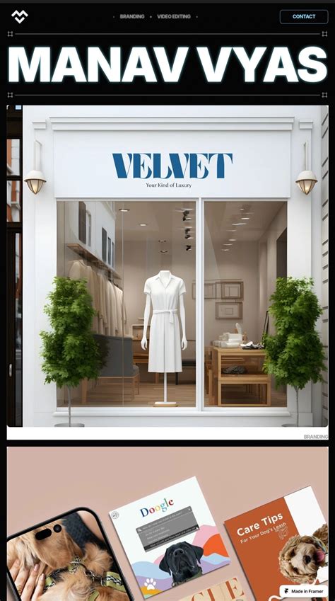 Manav Vyas On Linkedin Portfolio Webdesign Newwebsite Graphicdesign