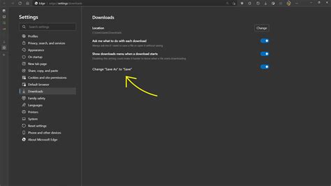 Add An Option To Set Save As The Default Option In The Download