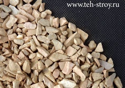 Кремневая крошка бежевая Техстрой для ландшафтного дизайна декоративного оформления дачного и