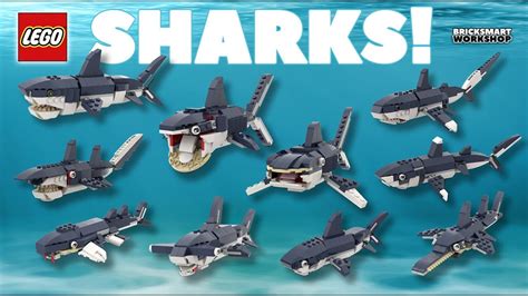 Shark Attack Lego Moc Lego Minifigure Shark And Gator Attack And Dolphin