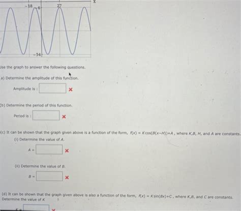Solved Use The Graph To Answer The Following Questions A Chegg