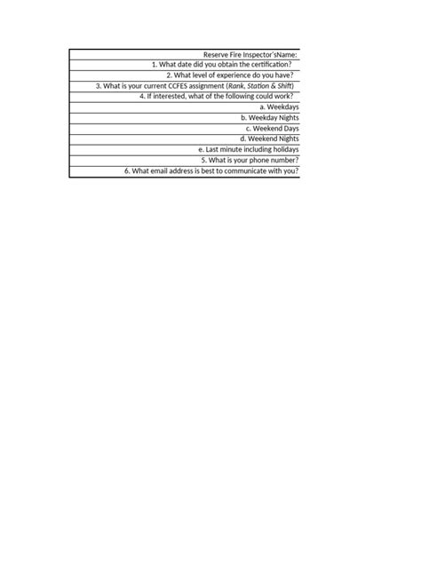 Rfi Questions And Answers Pdf