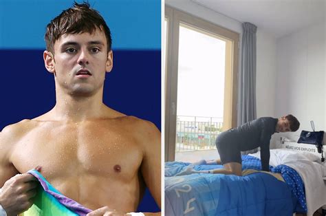 Olympic Diver Tom Daley Seemingly Debunks The Anti Sex Bed Rumor In
