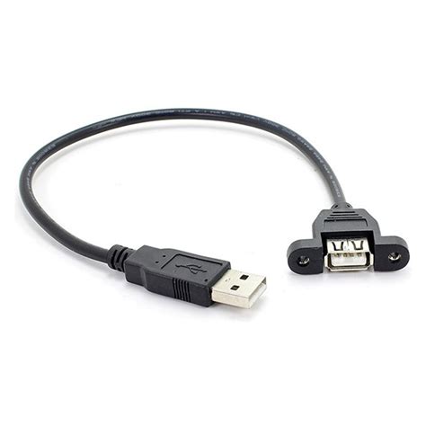 Factory Price On Stock Extender Computer Accessories USB Data Cable With Screw China Usb