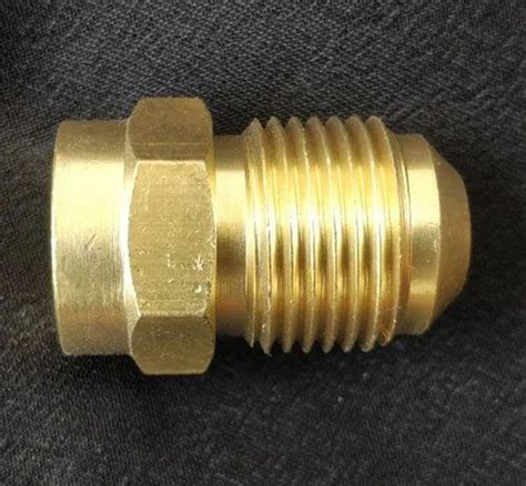 Plain Hexagonal Brass Threaded Cap Plug For Hardware Fitting At Rs 14
