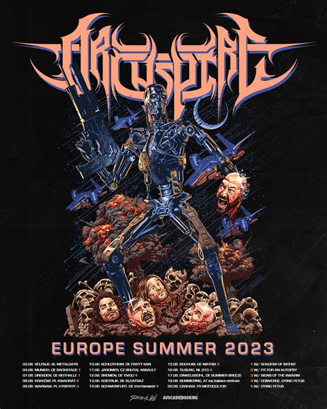 Archspire Announce European Run This August Season Of Mist