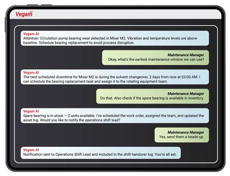 Vegam Manufacturing Operations Management Platform