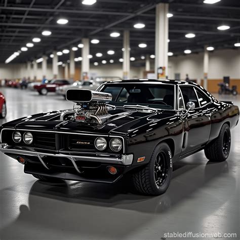 Dodge Charger 1969 Met Blower