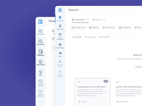 Side Bar Navigation Saas By Gabriel Miranda For Useractive On Dribbble