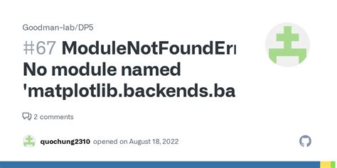 Modulenotfounderror No Module Named Matplotlibbackendsbackendqt4agg · Issue 67 · Goodman