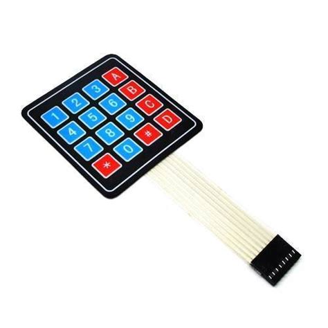 Jual Keypad Matrix Membran Switch 4x4 16 Tombol Arduino Raspberry Pi
