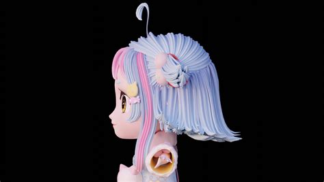 Chibi Character 3d Model By Jiten