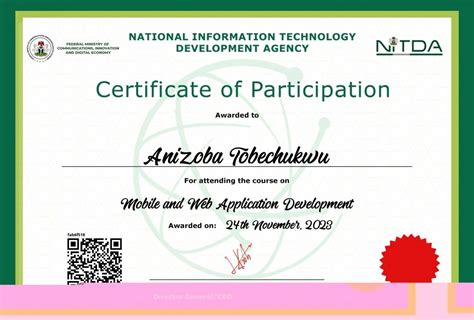 tochukwu anizoba on linkedin congratulations on achieving your mobile app development…