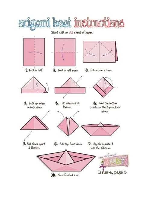 Basic Origami Boat